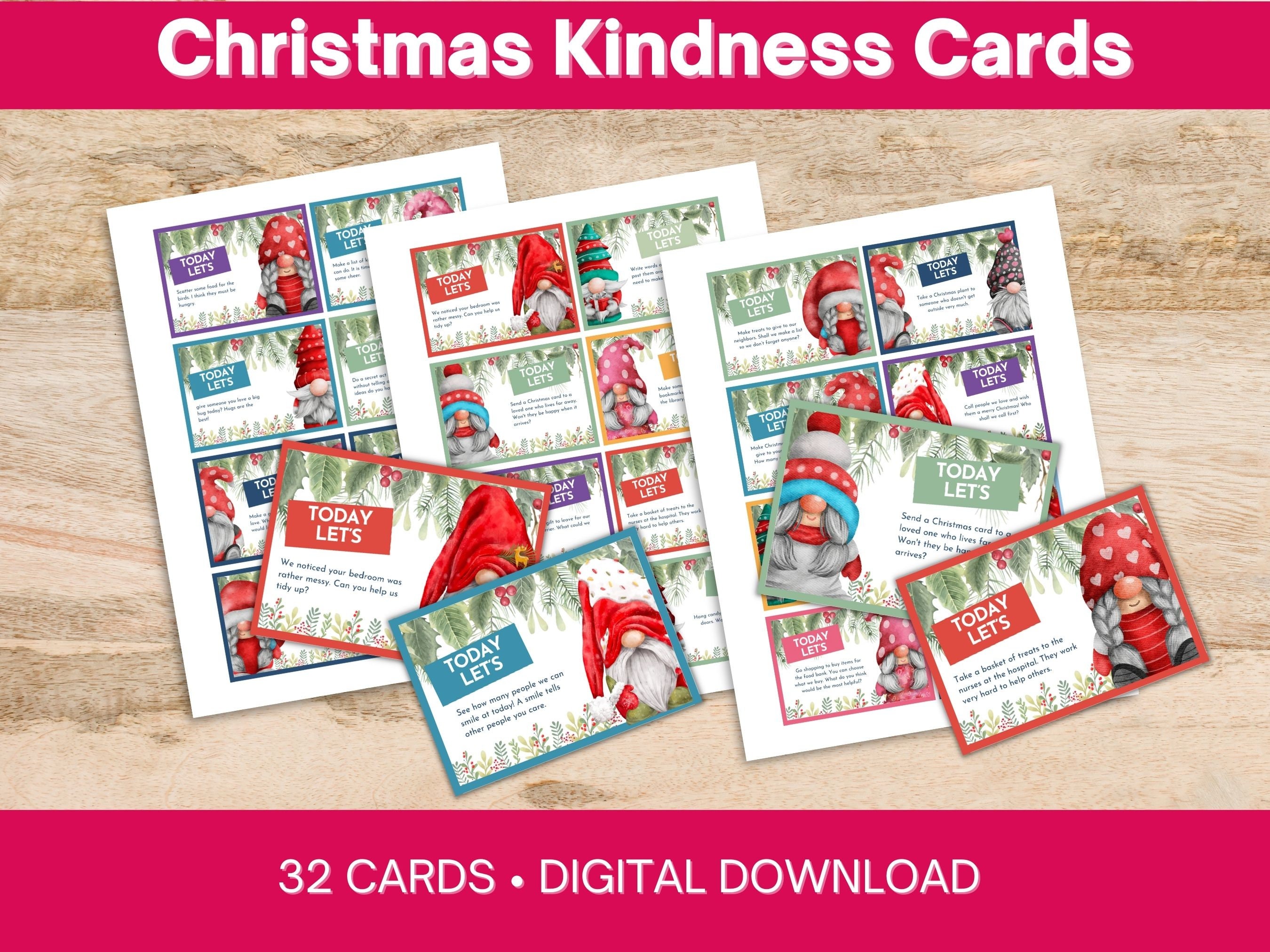 Christmas Kindness Cards, Christmas Countdown, Advent Ideas, Elf Notes ...