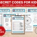 Secret Agent Spy Activity Ciphers and Codes Secret Codes for - Etsy Canada