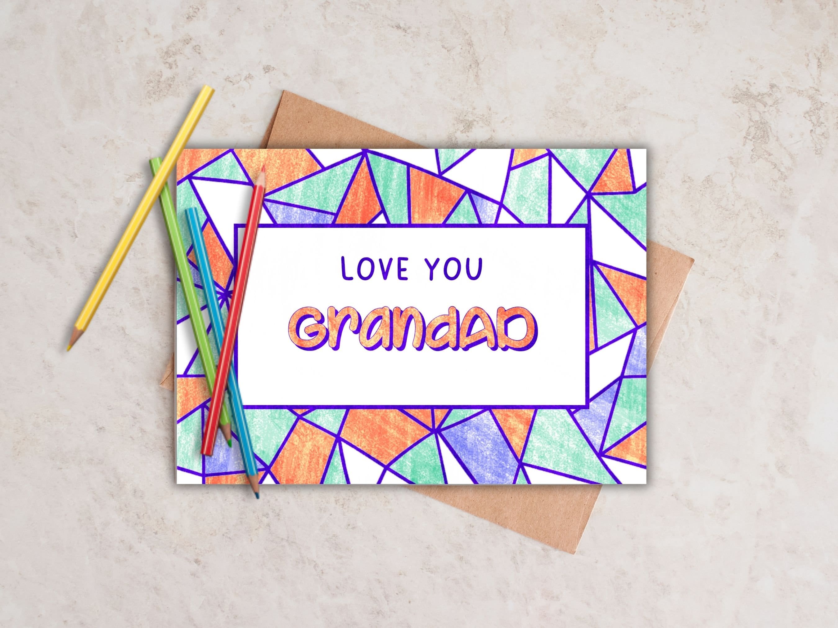 All About My Grandpa, All About Grandpa Printable, Edit the Name ...