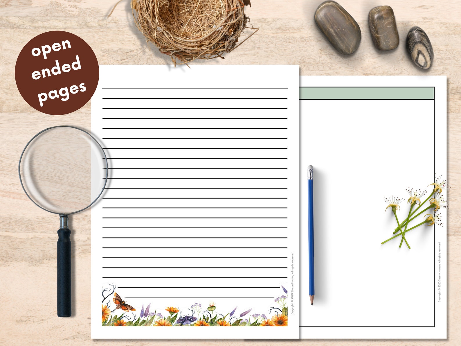 Printable Nature Journal for Kids, Nature Study Journal, Homeschool ...