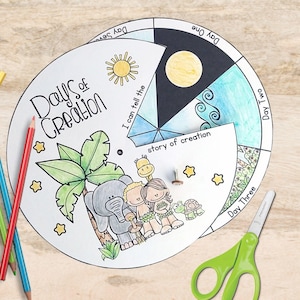 7 Days of Creation Craft, VBS Craft, Days of Creation Craft, Creation ...