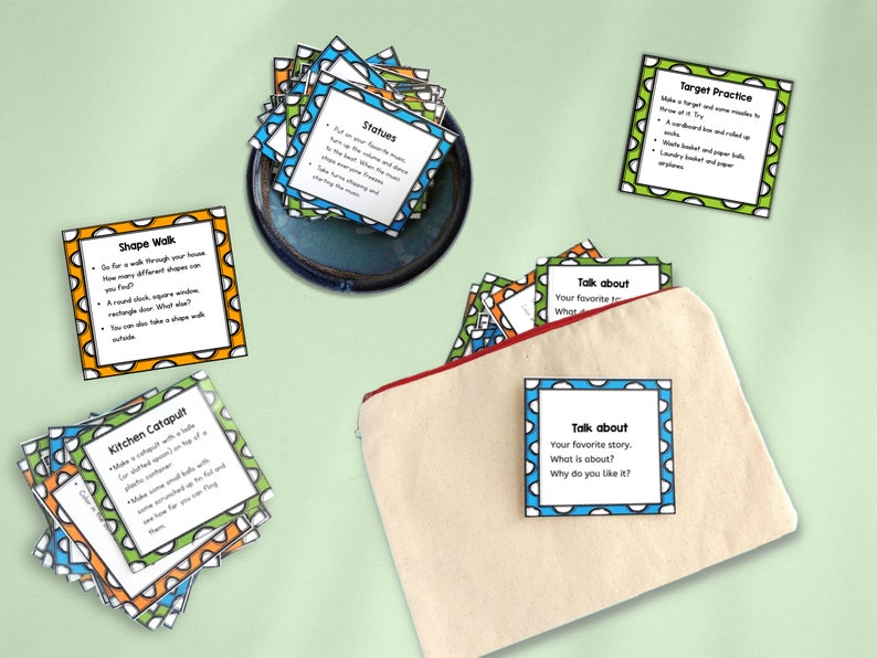 Family Activity Cards, Boredom Jar Cards, Activity Jar Ideas, Kids I Am ...