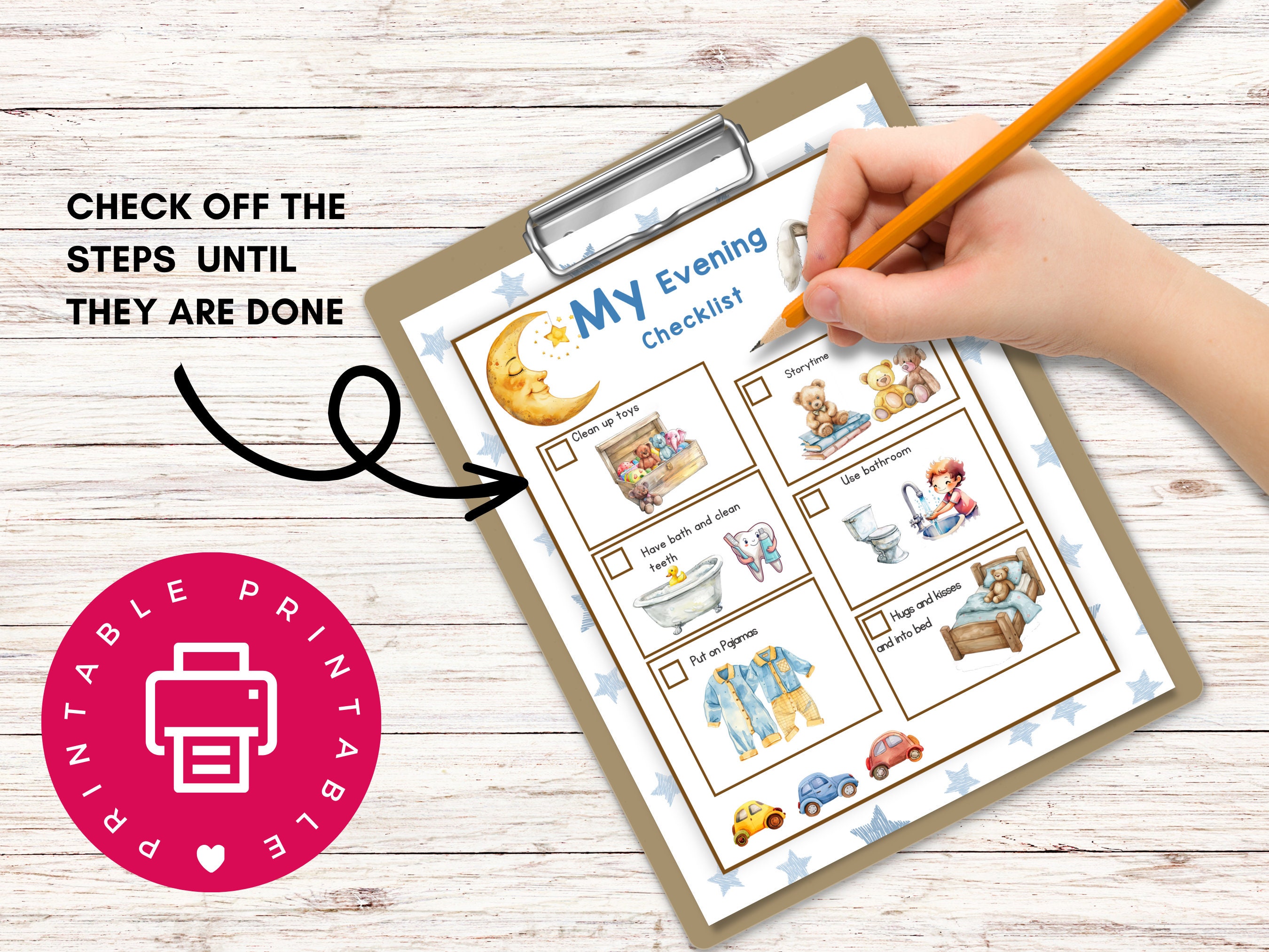 Bedtime Routine, Visual Schedule, Kids Routine Chart, Toddler Schedule ...