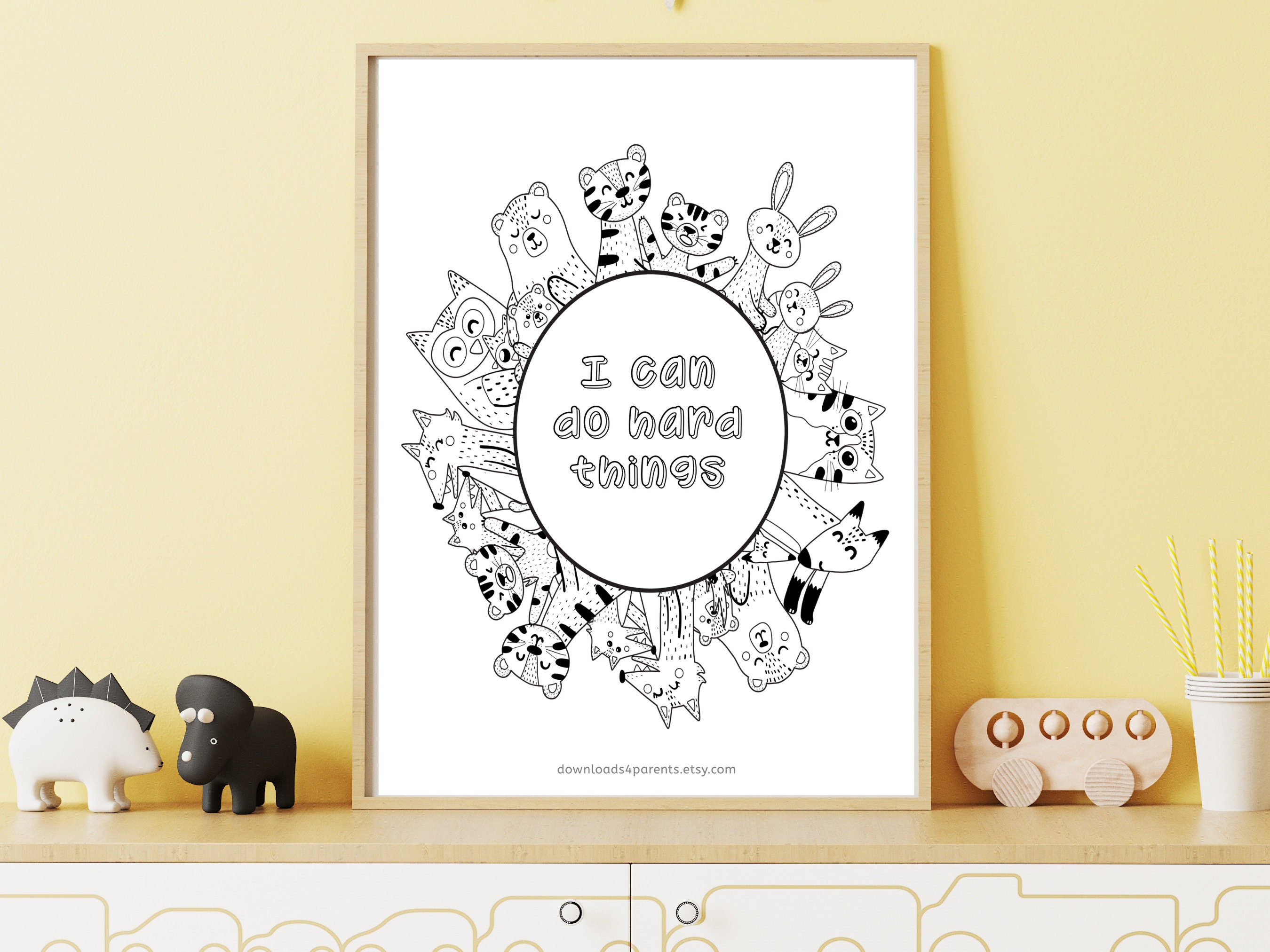 Growth Mindset Coloring Pages, Kids Coloring Pages, Positive ...