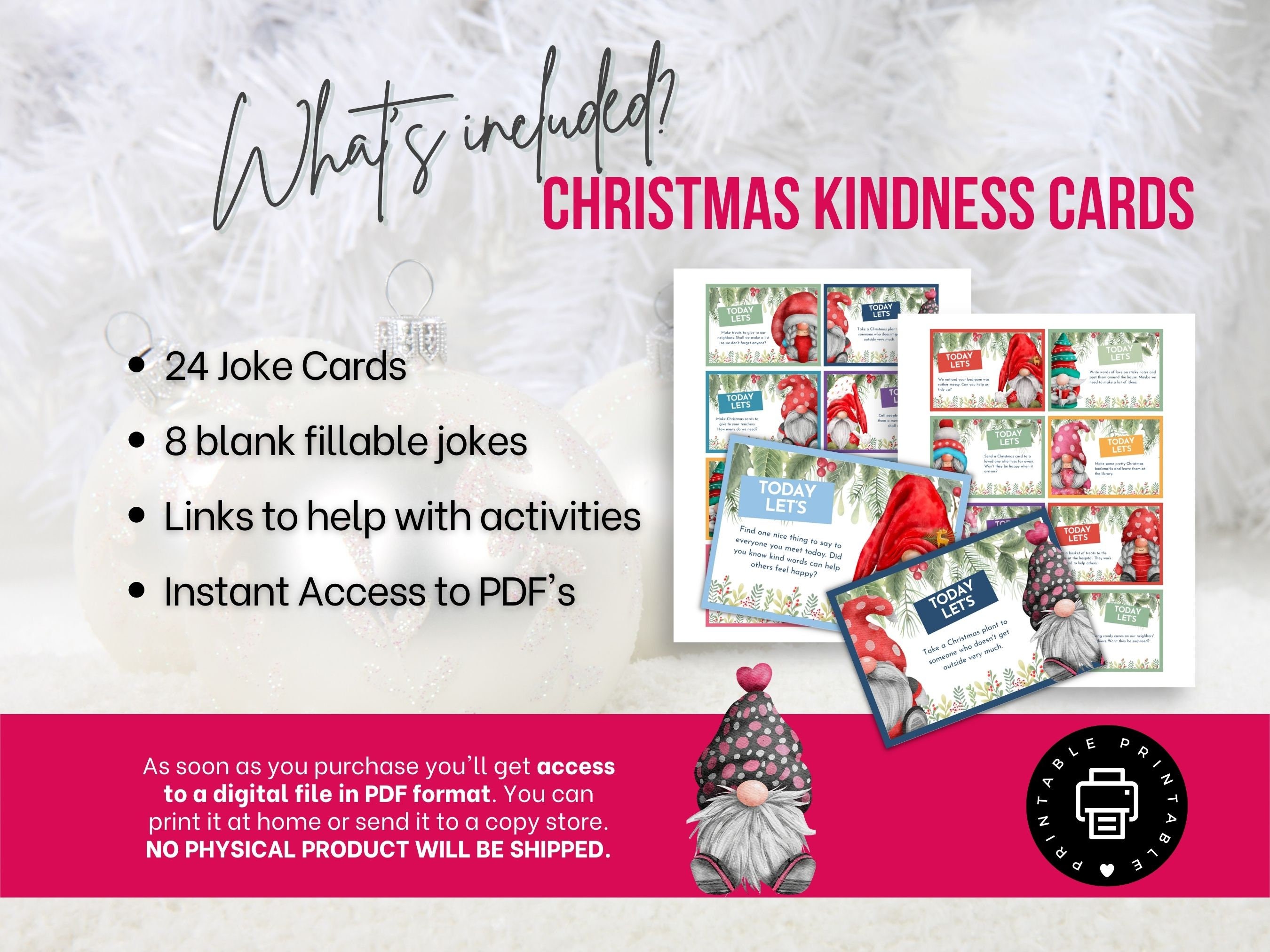 Christmas Kindness Cards, Christmas Countdown, Advent Ideas, Elf Notes ...