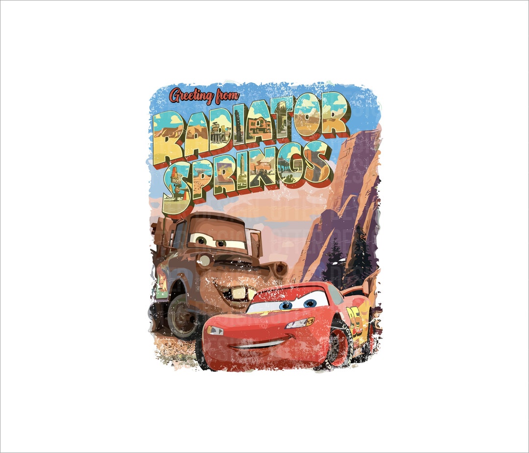 Radiator Springs Cars Png, Lightning Mcqueen Png, Think Fast Cars Png ...