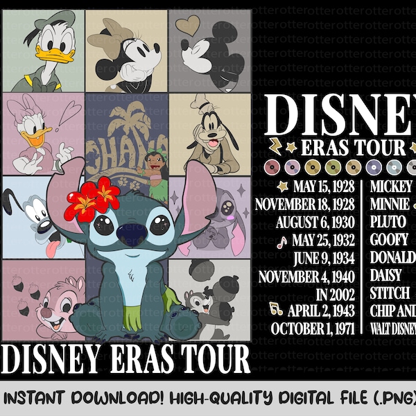 Stitch Eras Tour Svg - Etsy
