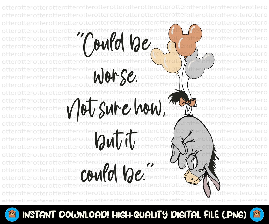 Retro Eeyore Png, Winnie the Pooh Svg, Winnie the Pooh Sublimation ...