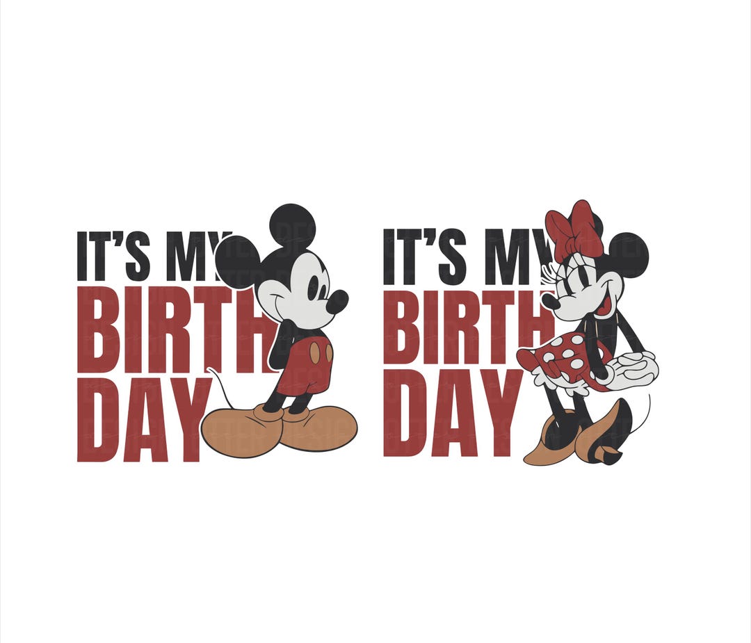 It's My Birthday Png, Mouse Birthday Png, Happy Birthday Png, Family ...