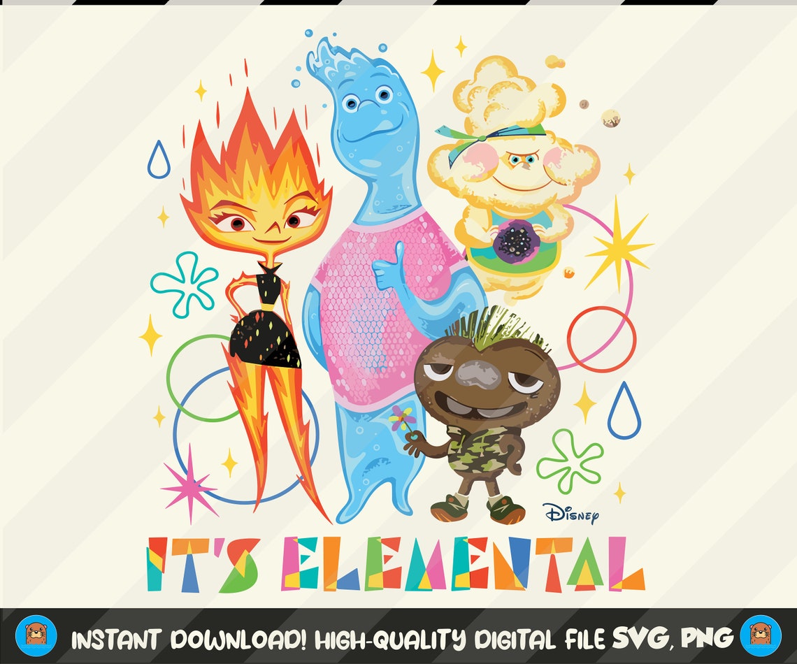 Elemental SVG, Elemental Digital, Elemental Printable, Elemental PNG ...