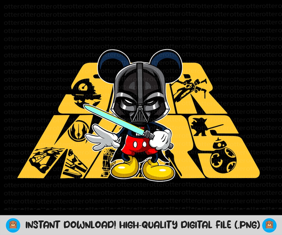 Star Wars Png, Mouse Star Wars Png, Star Wars Clipart, Darth Vader Png ...