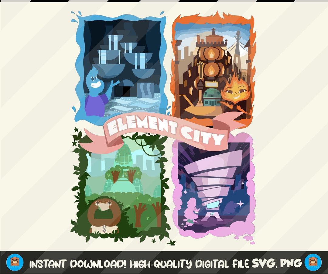 Elemental SVG, Elemental Digital, Elemental Printable, Elemental PNG ...