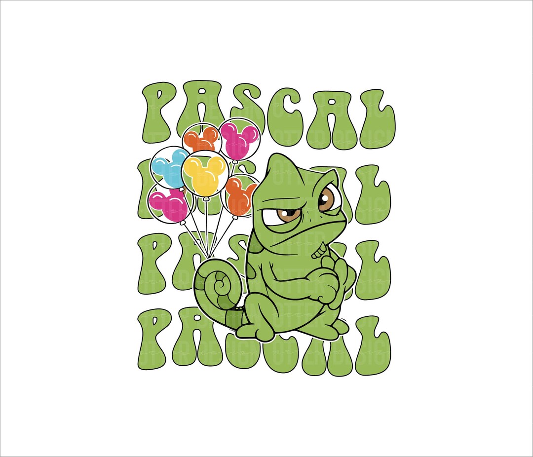Retro Rapunzel Pascal Png, Retro Princess Png, Retro Pascal Png, Floral ...