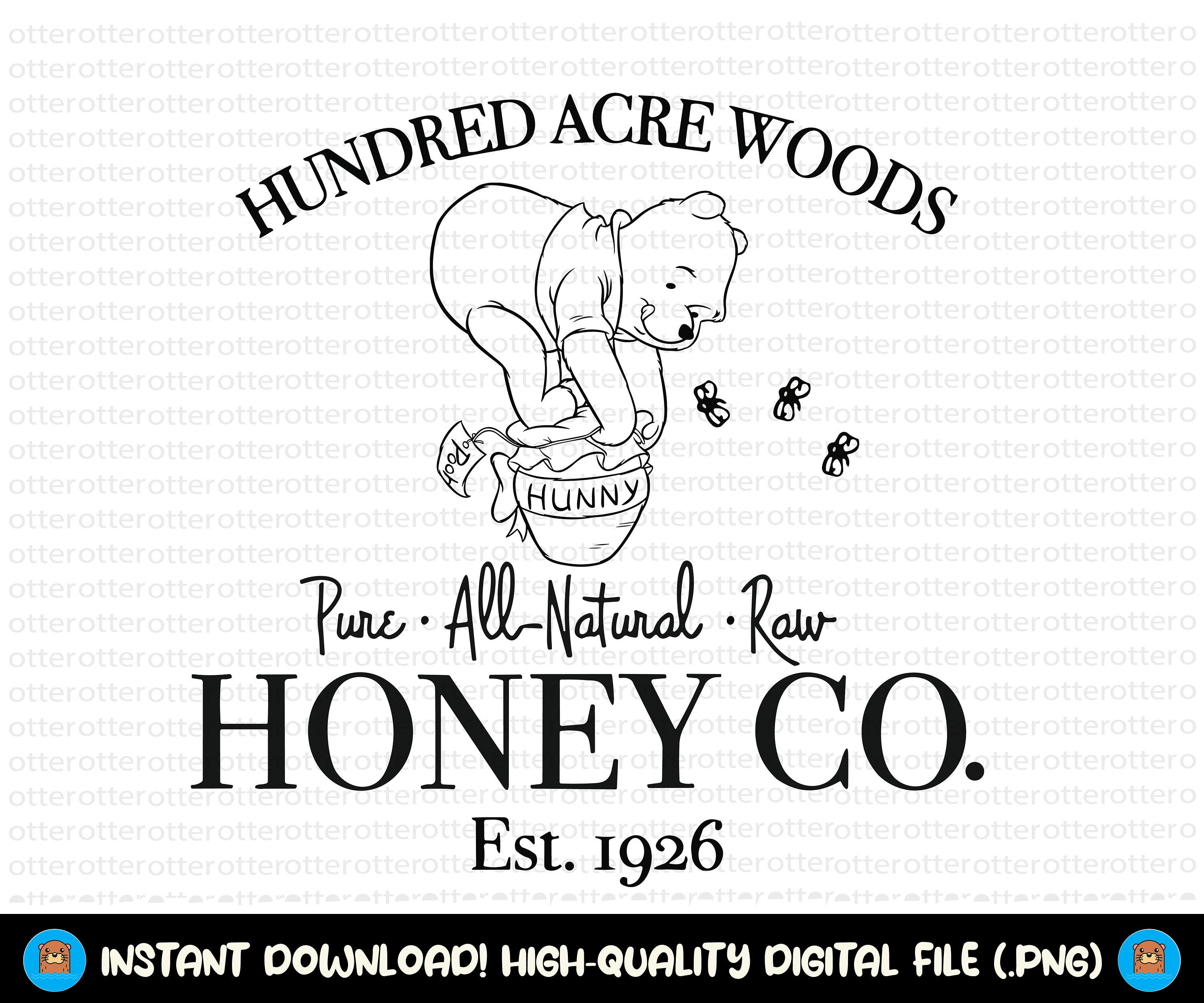 Retro Winnie the Pooh Svg, Winnie the Pooh Svg, Winnie the Pooh ...