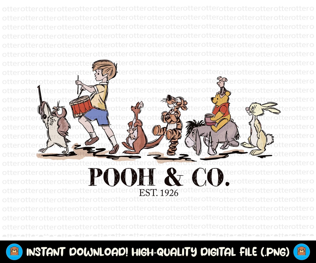Retro Winnie the Pooh Svg, Winnie the Pooh Svg, Winnie the Pooh ...