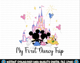 My First Trip Png Bundle, My First Trip Png Bundle, Family Vacation Png ...