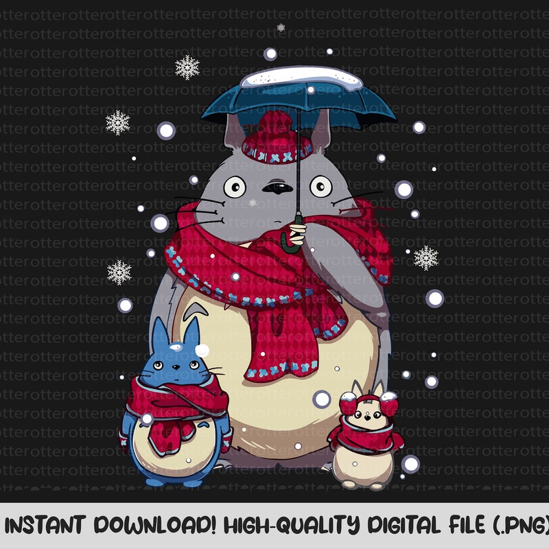 Totoro Christmas - Etsy