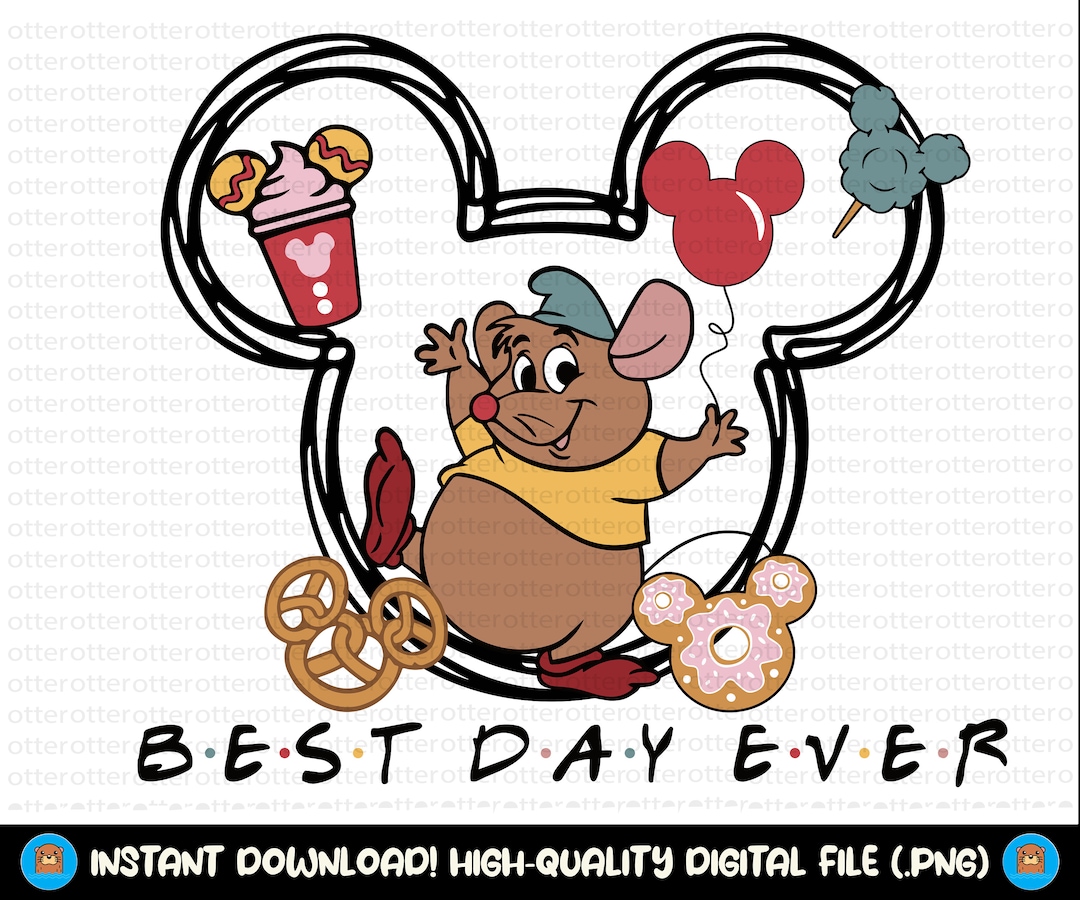 Best Day Ever Gus Svg Png, Gus Gus Mouse Png Svg, Lookin' Like A Snack ...