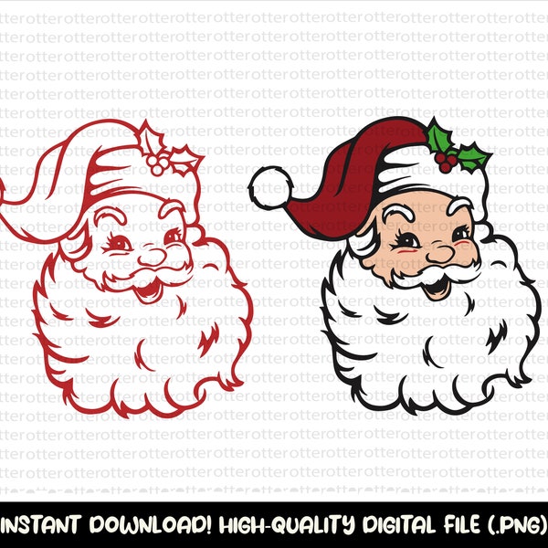 Santa svg - Etsy