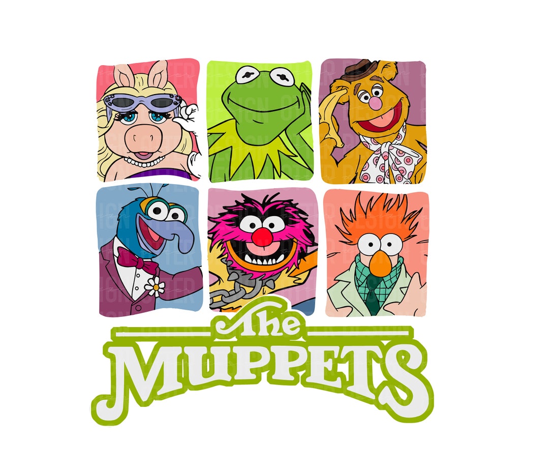 Muppets Png, Muppets Png for Sublimation, Muppets Shirt Png, Family ...