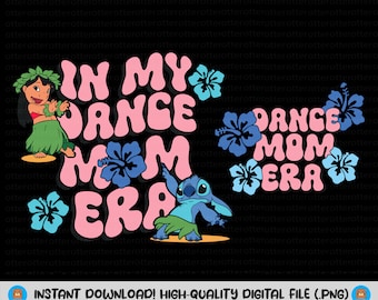 Stitch Mama Png, Mama Png, Stitch Png, Mom Png, Mother's Day Png, Lilo ...