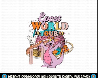 Figment Epcot Png Svg, Figment Png, Retro Figment Png, Figment the ...