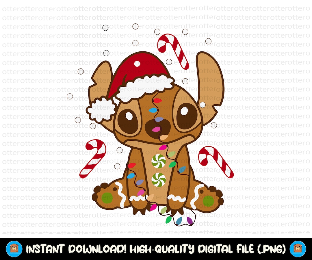 Gingerbread Stitchmas SVG, Gingerbread Stitchmas Png, Ginger Bread Png ...