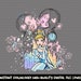 Watercolor Princess Friends Svg, Best Friends Princess Svg, Magical ...