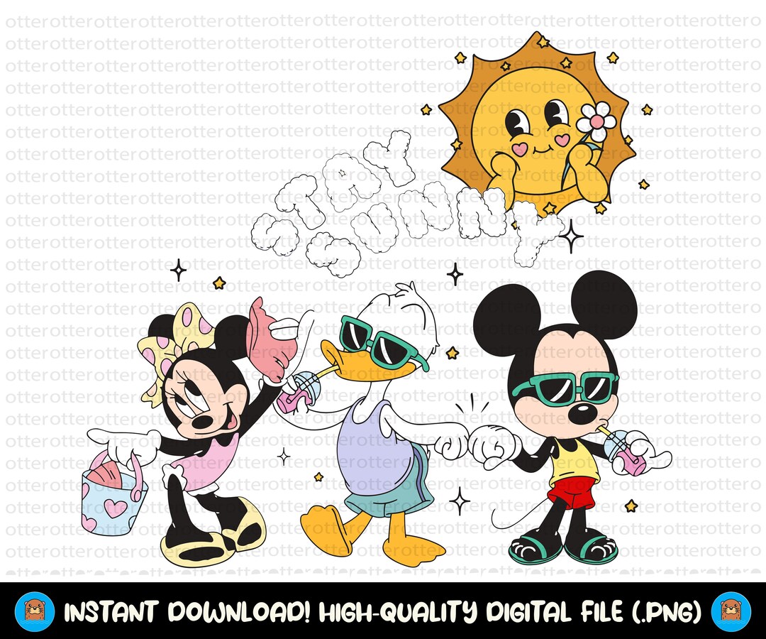 Summer Mickey Mouse Png, Family Vacation Png, Family Trip Png, Vacay ...