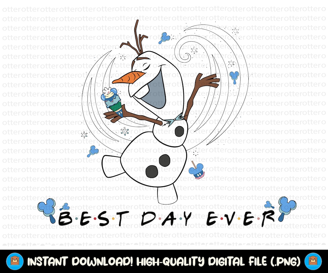 Olaf Best Day Ever Png, Olaf Svg, Olaf Png, Magical Castle Png, Magical ...