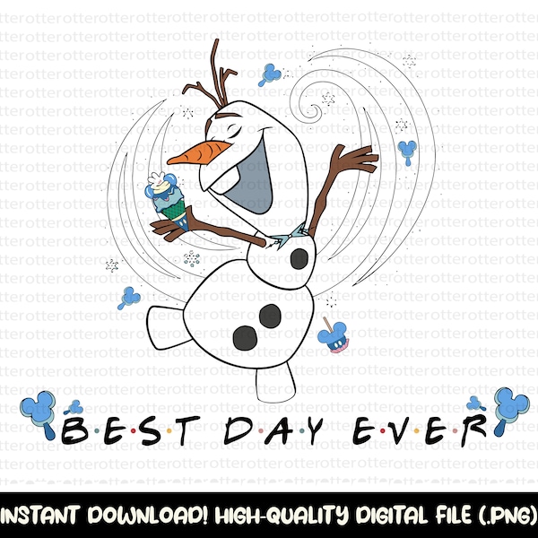 Olaf in Summer - Etsy