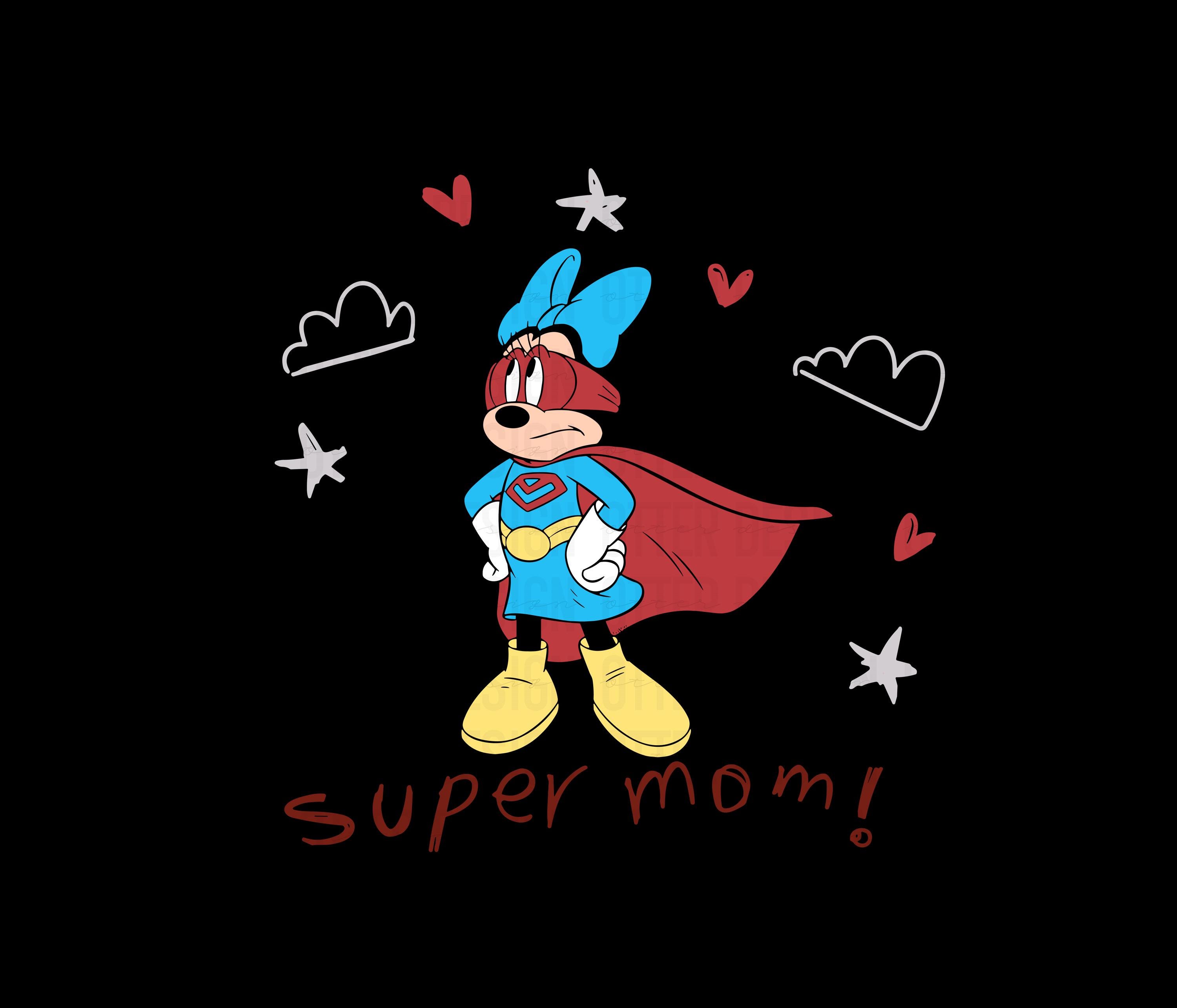 Super Mom Png, Mama Mouse Svg, Family Vacation Svg, Vacay Mode Svg ...