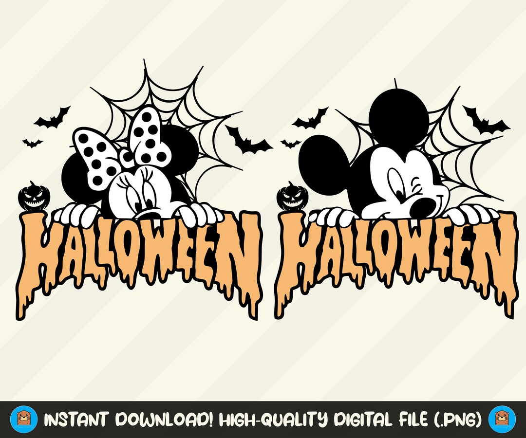 Mickey Halloween SVG Family Trip SVG Family Vacation PNG - Etsy