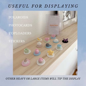 Heart Charm Polaroid / Toploader Holder - Etsy