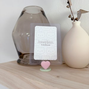 Heart Charm Polaroid / Toploader Holder - Etsy