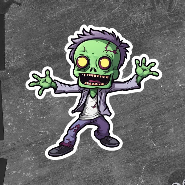 Zombie Stick Figure - Etsy
