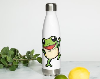 500ml Water Bottle hop Crawl Run Common Frog - Etsy