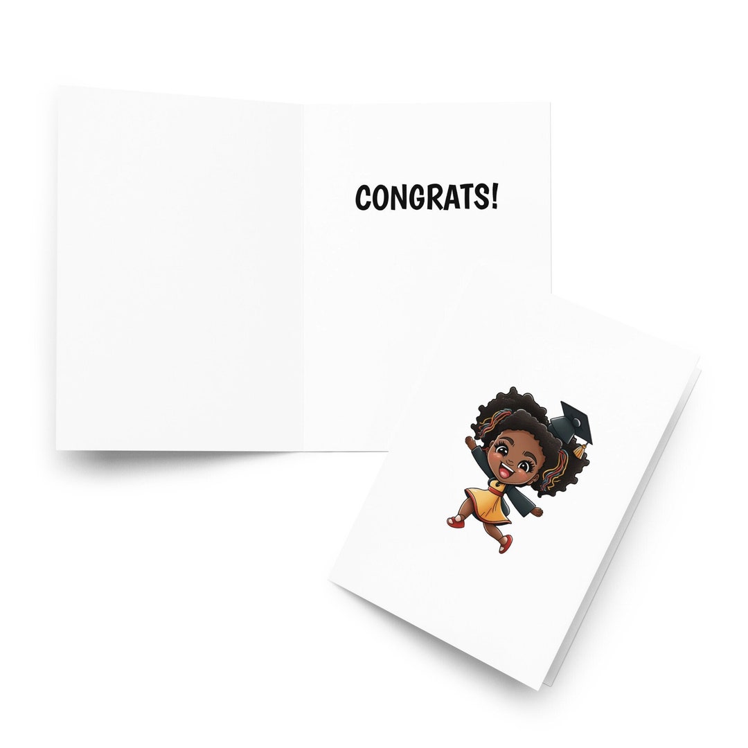 Graduation Card - Congrats! | Graduate Stick-e-figure, Available in 3 ...