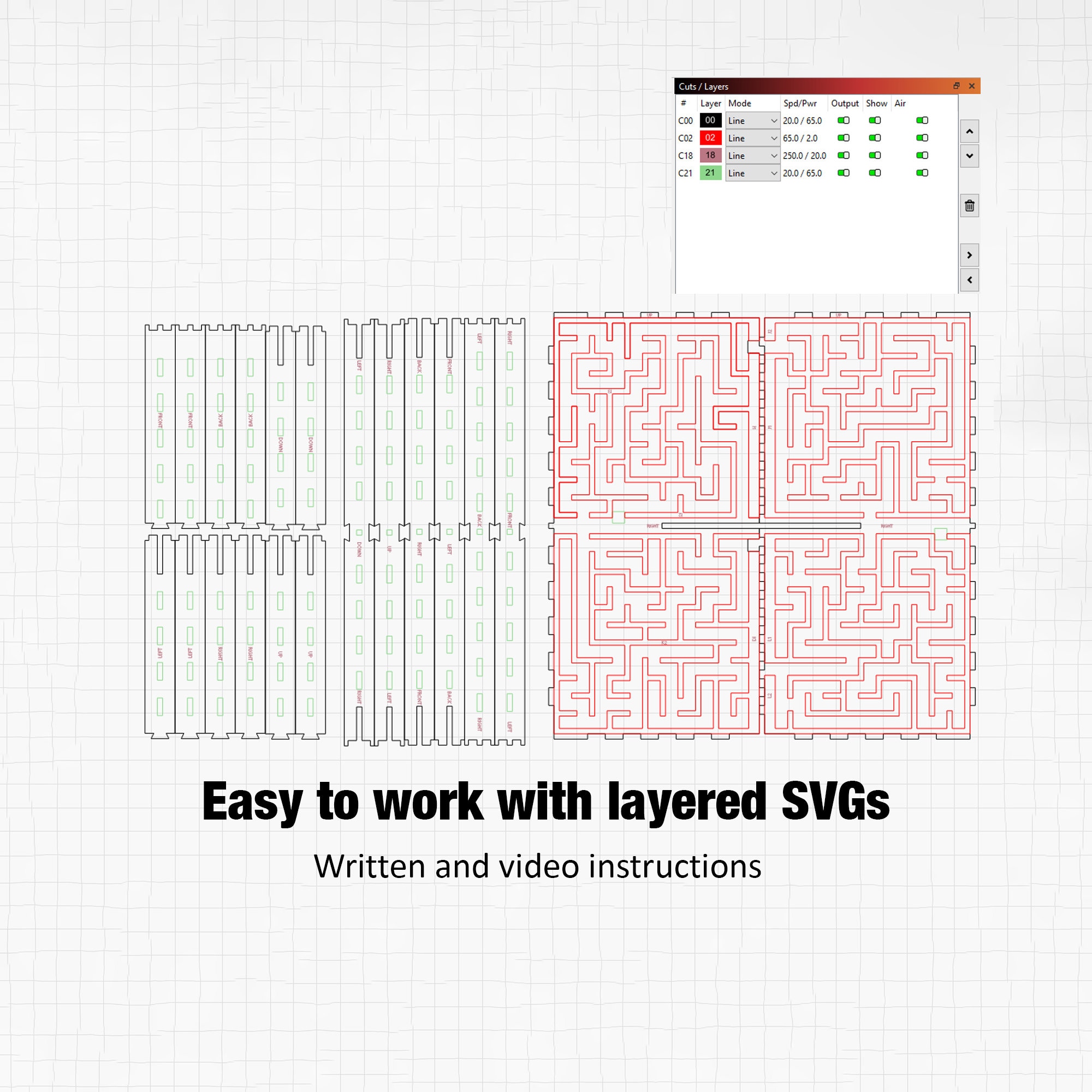 24 Sided Marble Maze | Laser Cut File | SVG | Marble Labyrinth - Etsy