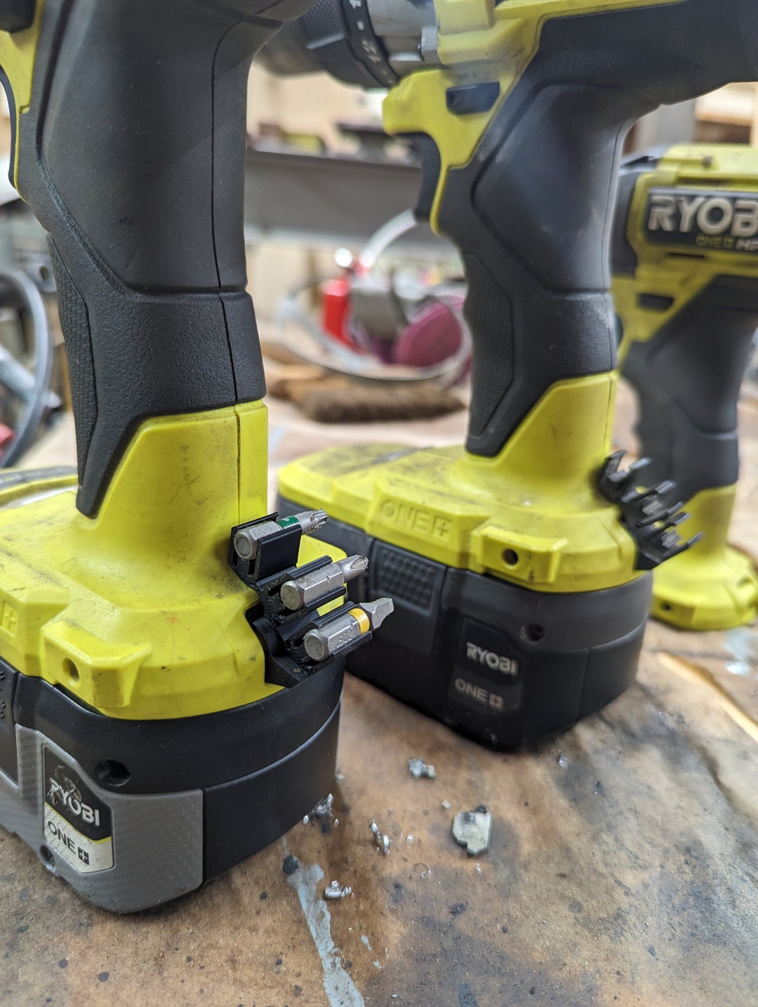 Ryobi One + HP Driver Bit Holder | 3 Slot Bit Holder - Etsy
