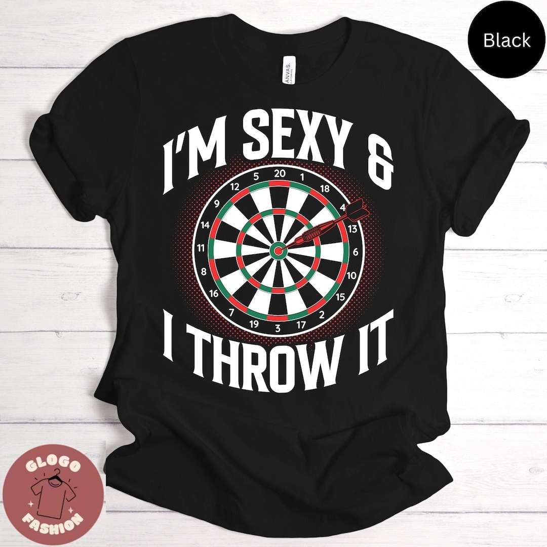 Darts Dart Throwing Shirt for Dart Thrower Sportsman Athlete Best Hobby ...