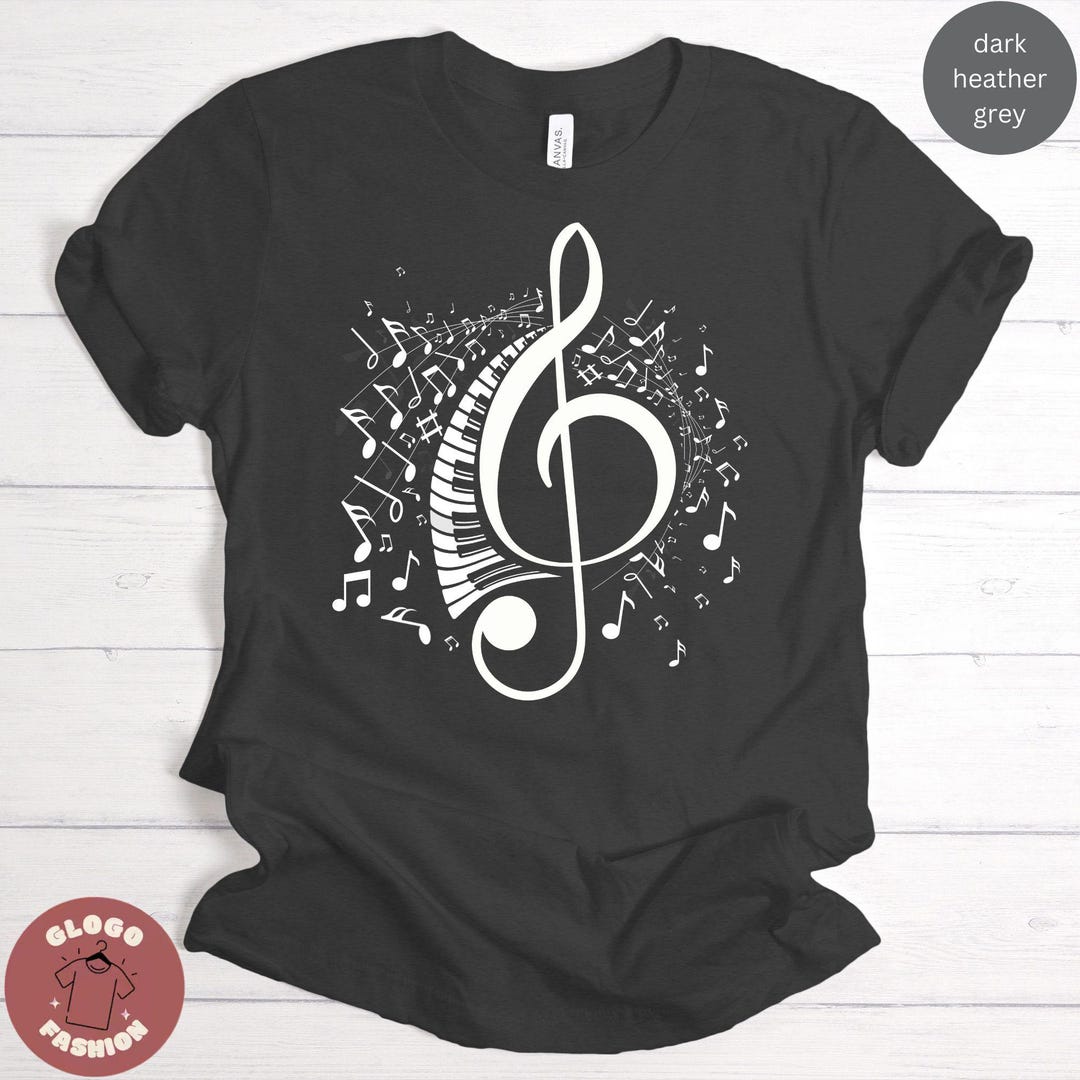 Funny Musician Music Notes Treble Clef Keyboardist Best Keyboard Player ...