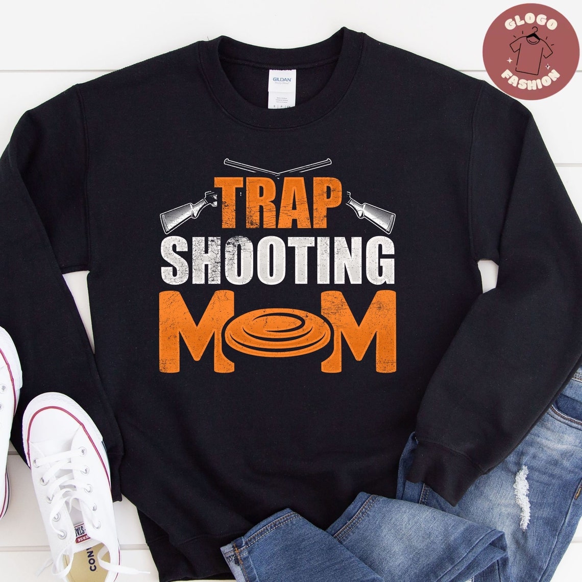Trap Shooting Mom Shirt, Best Trap Shooter Hobby Tee, Best Gift for ...
