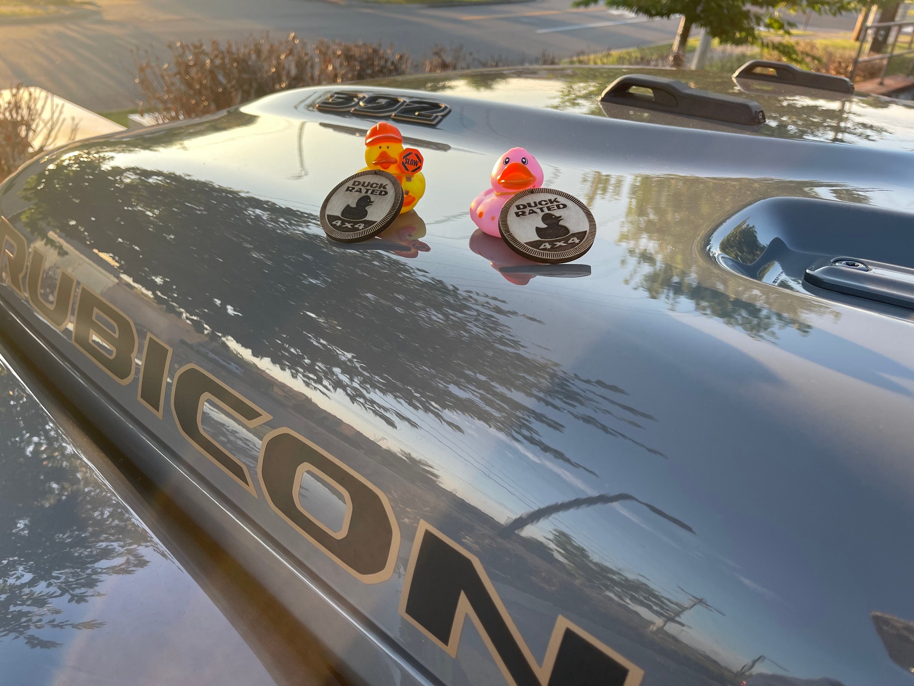 Duck Rated 4x4! Wood Tags and Rubber Ducks for Jeep Owners - Etsy
