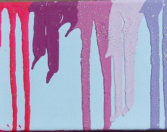 Painted Galaxy Drip CD Art - Etsy