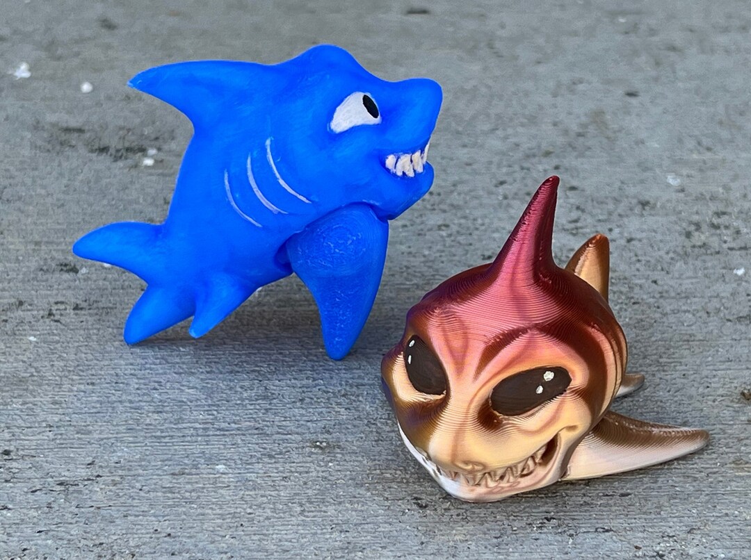 Shark Puffs - Etsy