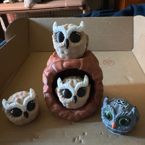Owl Puffs - Etsy