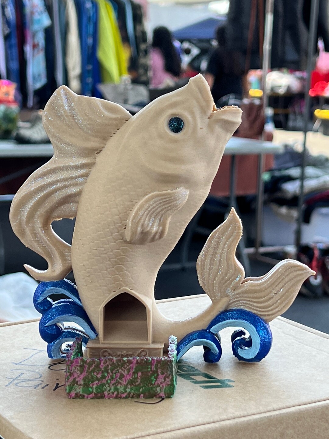 Koi Fish Dice Tower - Etsy