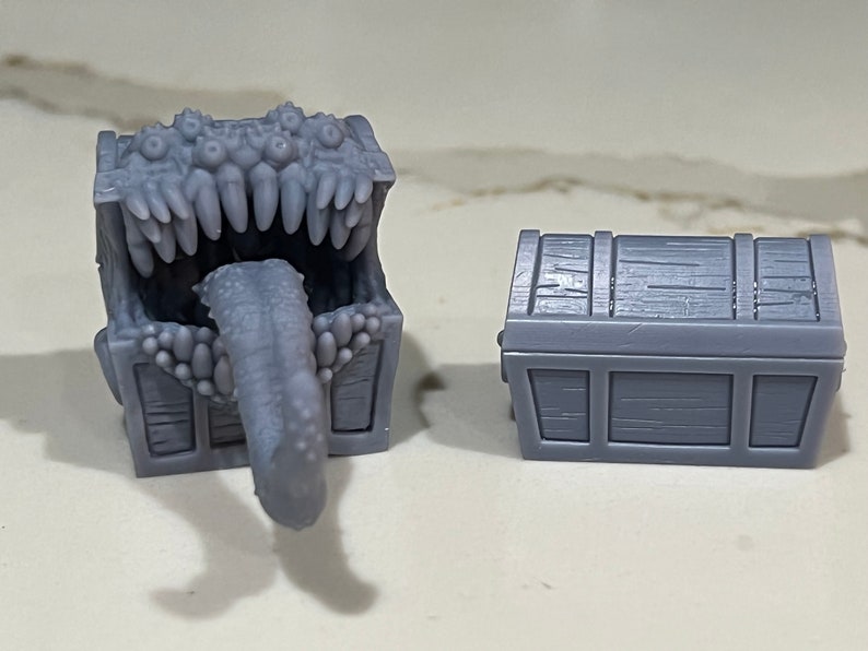 Mimic Chest 3D Print Before and After - Etsy