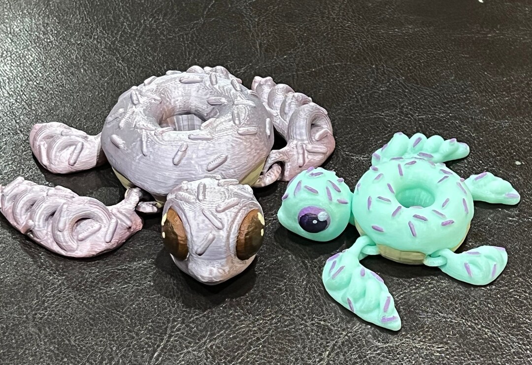 Articulated Donut Turtle - Etsy